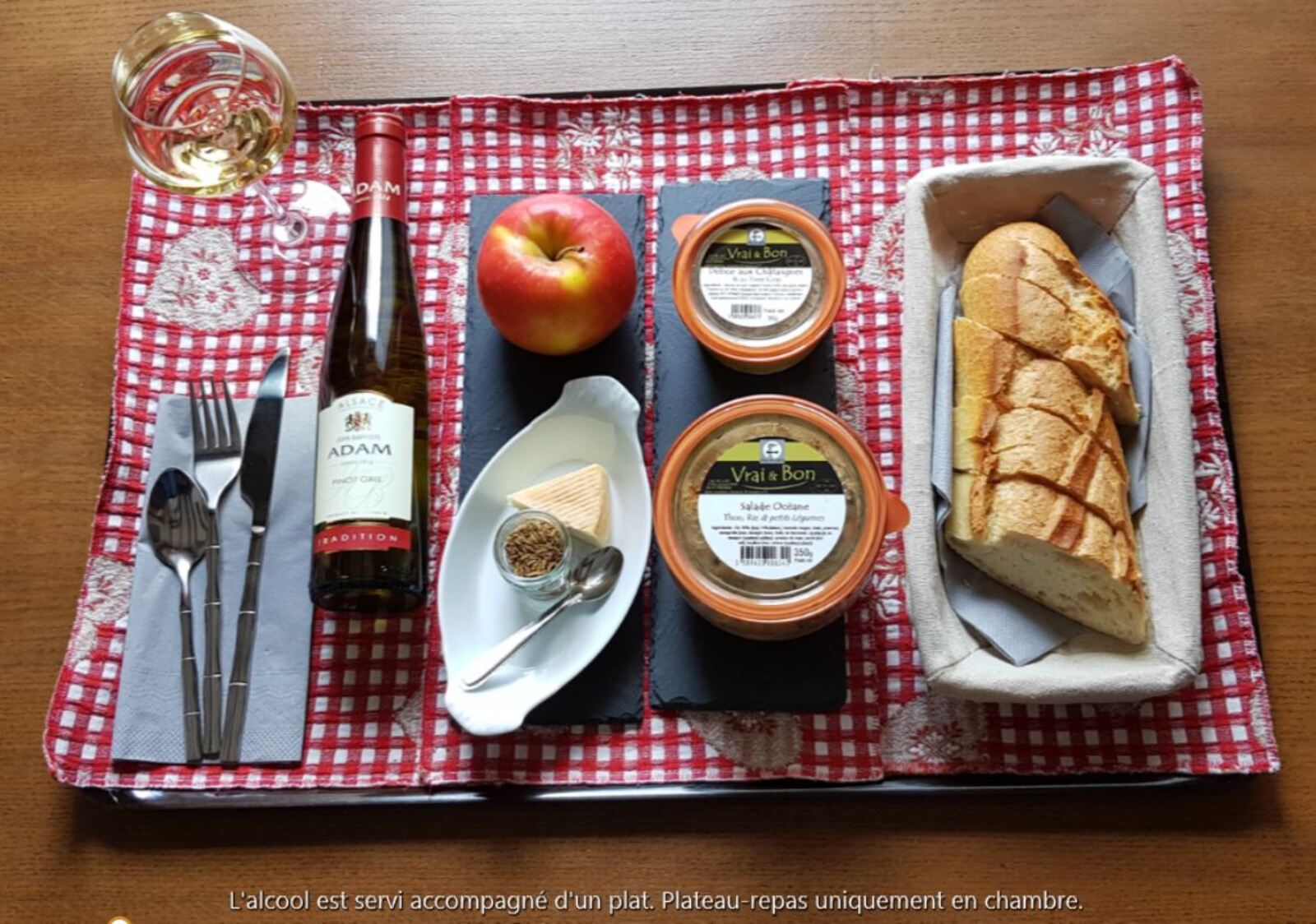 Hôtel bien-être dans le Haut-Rhin › De bons petits plats